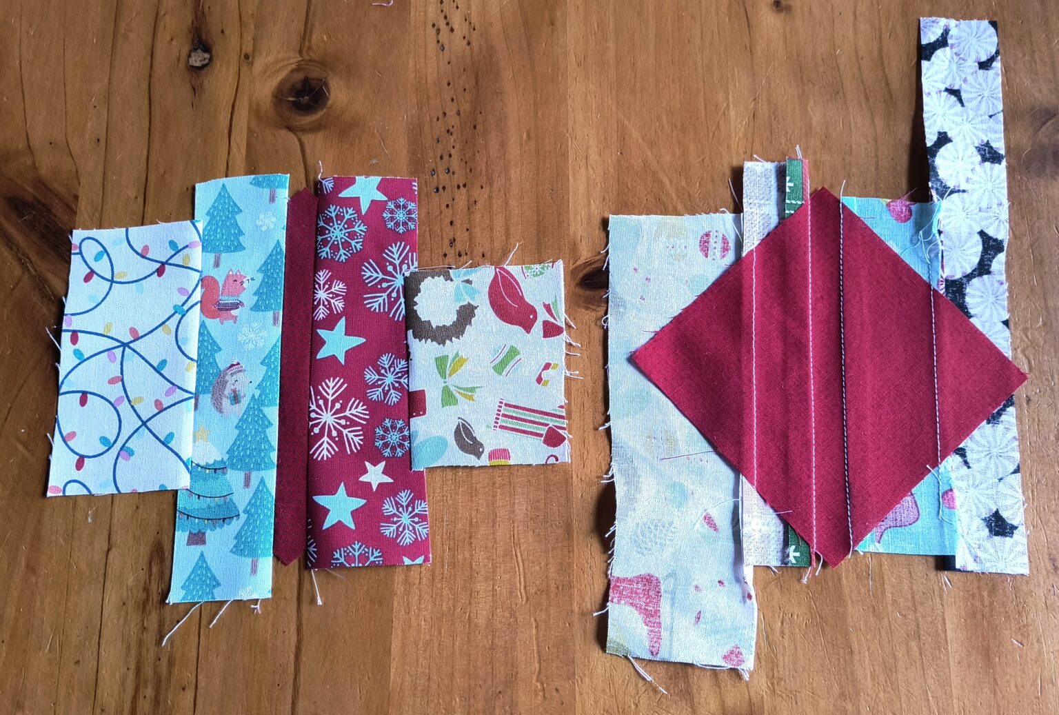 How to Make the String Quilt Block With a Path! - Jerianns Handmade